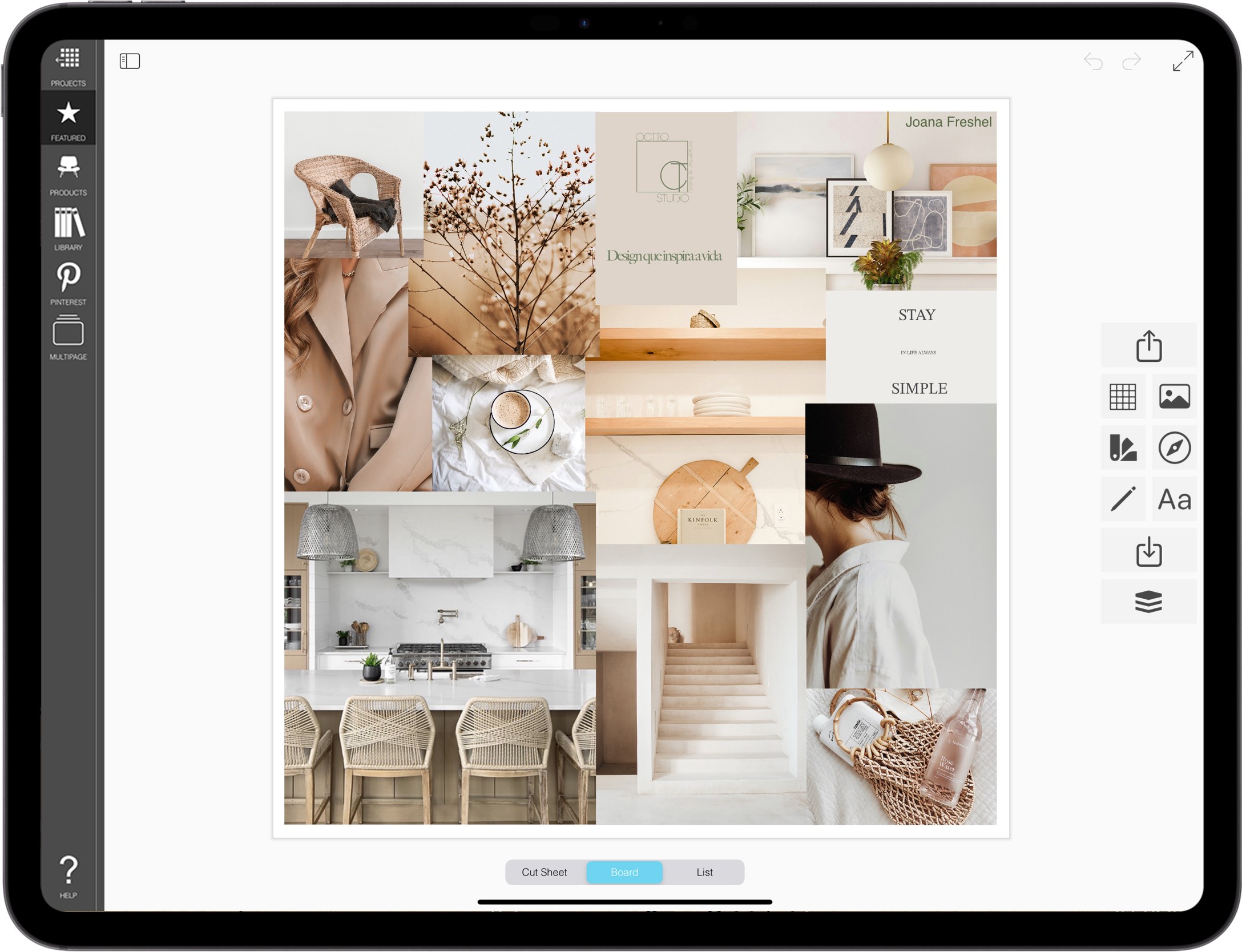 Morpholio Board - Beste App für Inneneinrichtung