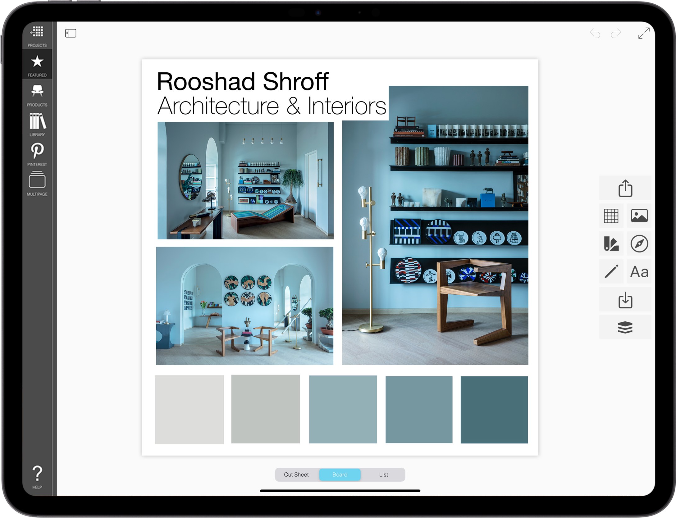 Morpholio Board - Best App for Interior Design
