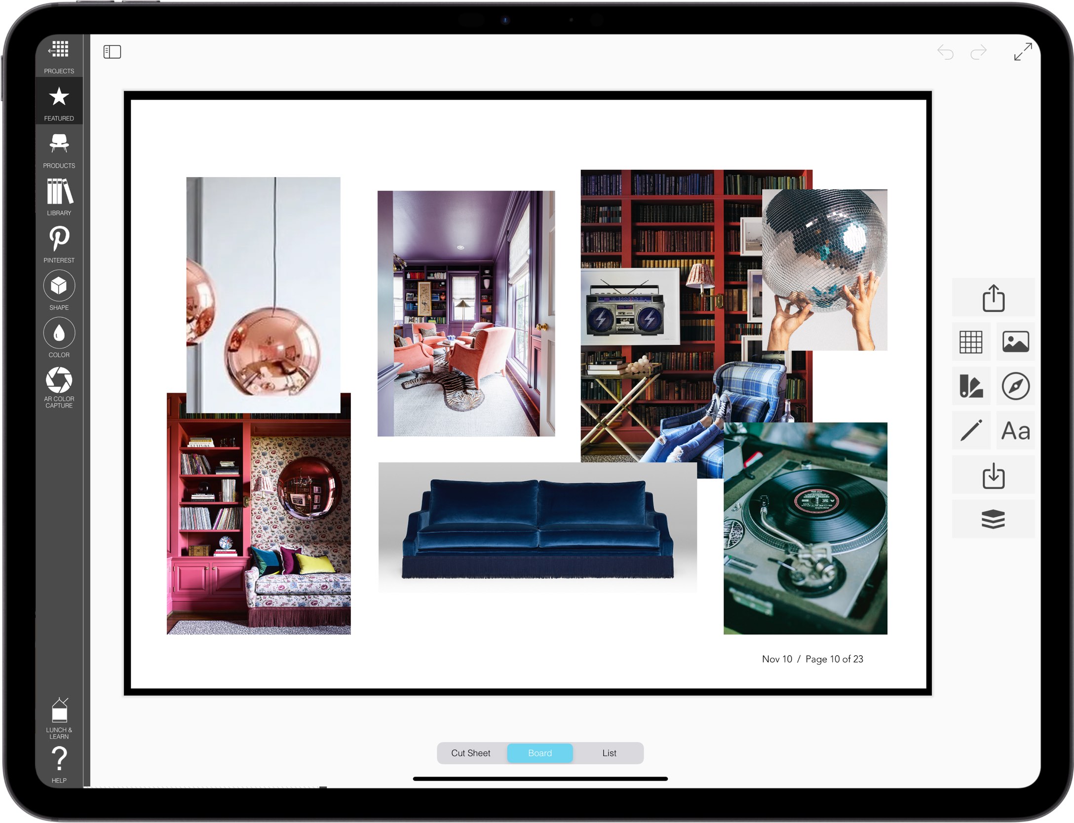 Morpholio Board - Best App for Interior Design
