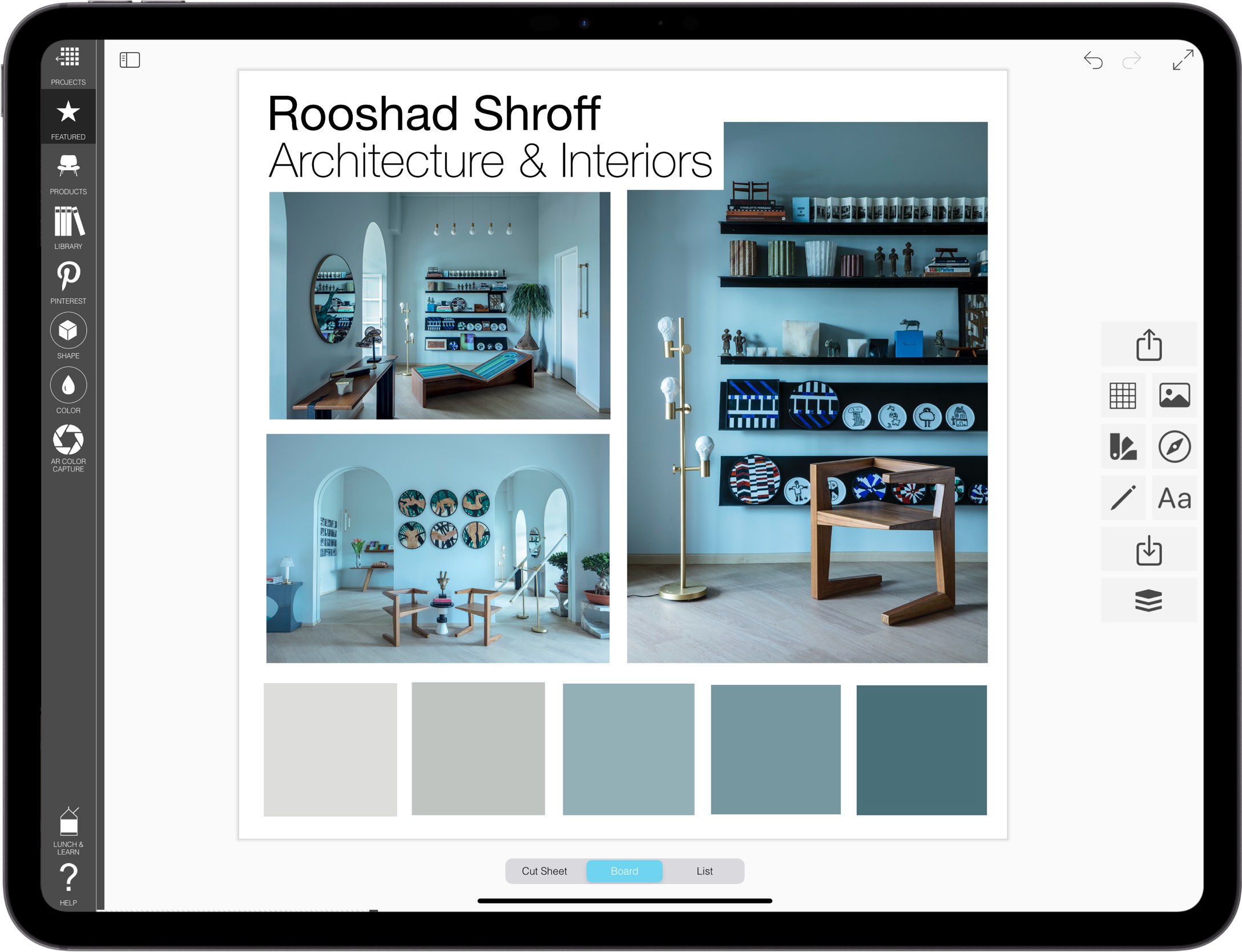 Morpholio Board - Best App for Interior Design